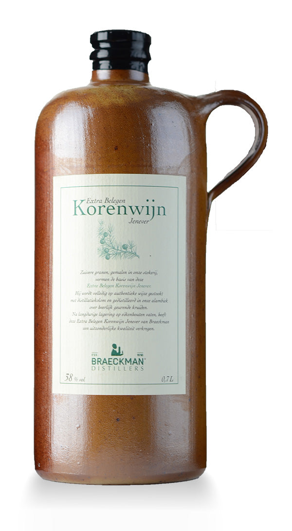 Extra belegen korenwijn jenever – Braeckman Webshop
