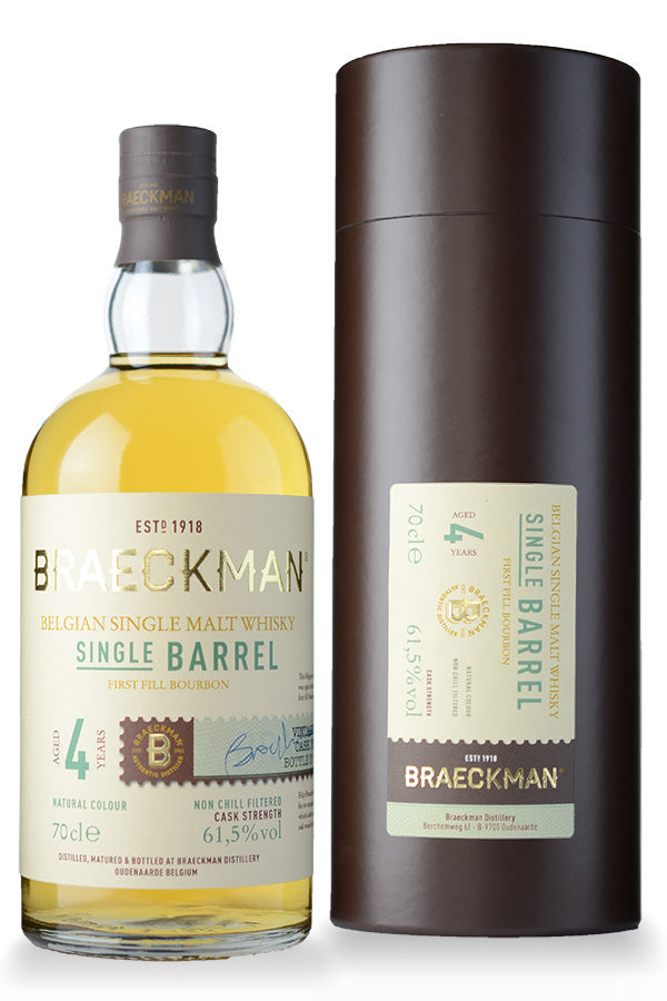 Braeckman - Single Barrel - 4 Years – Braeckman Webshop